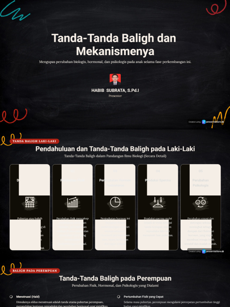 Tanda-Tanda Baligh Dalam Pandangan Ilmu Biologi | PDF