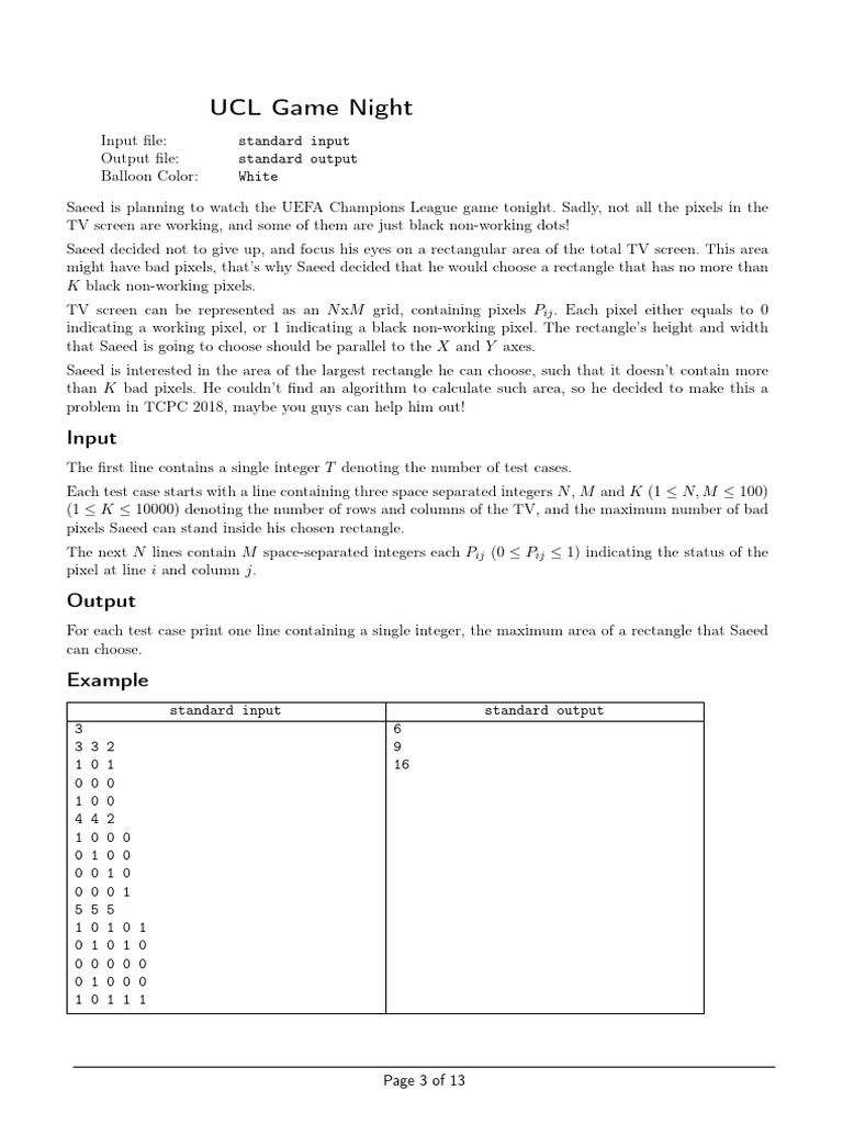 Problem B | PDF