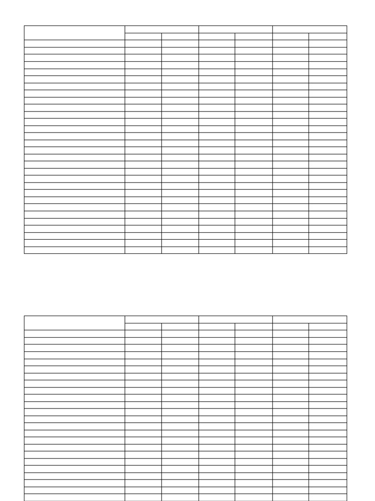 Template Worksheet | PDF