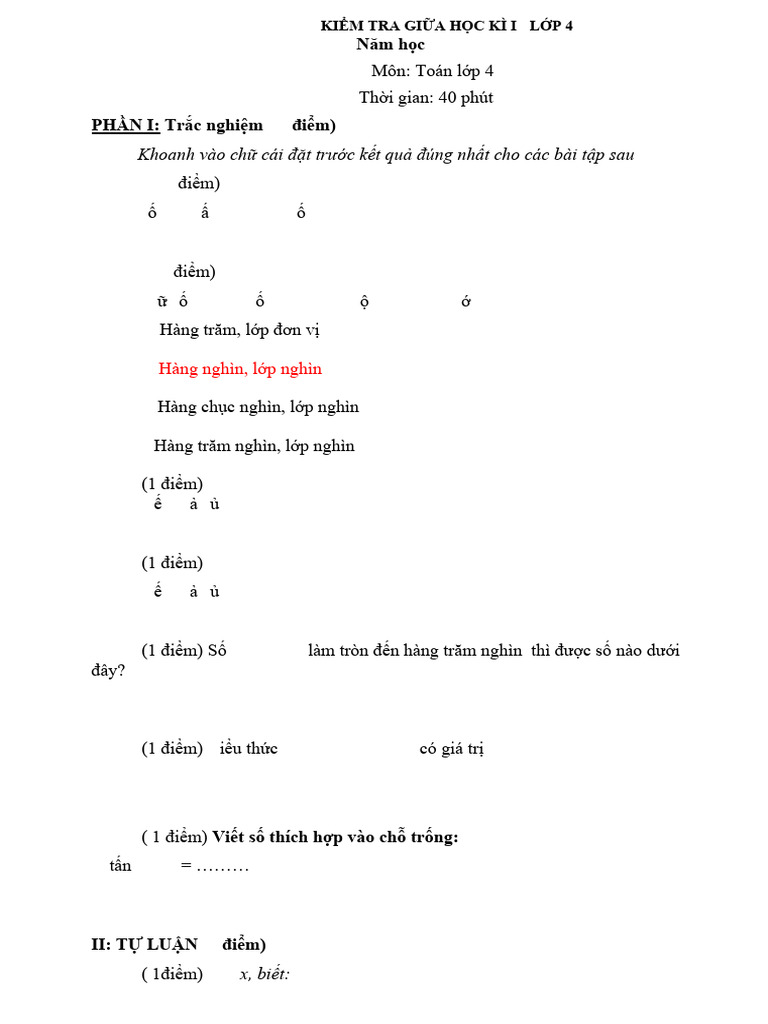 De Toan 1 gk1 KNTT | PDF