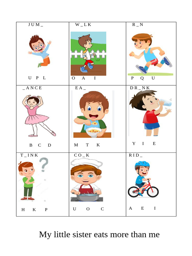 Fun Word Puzzle for Kids | PDF