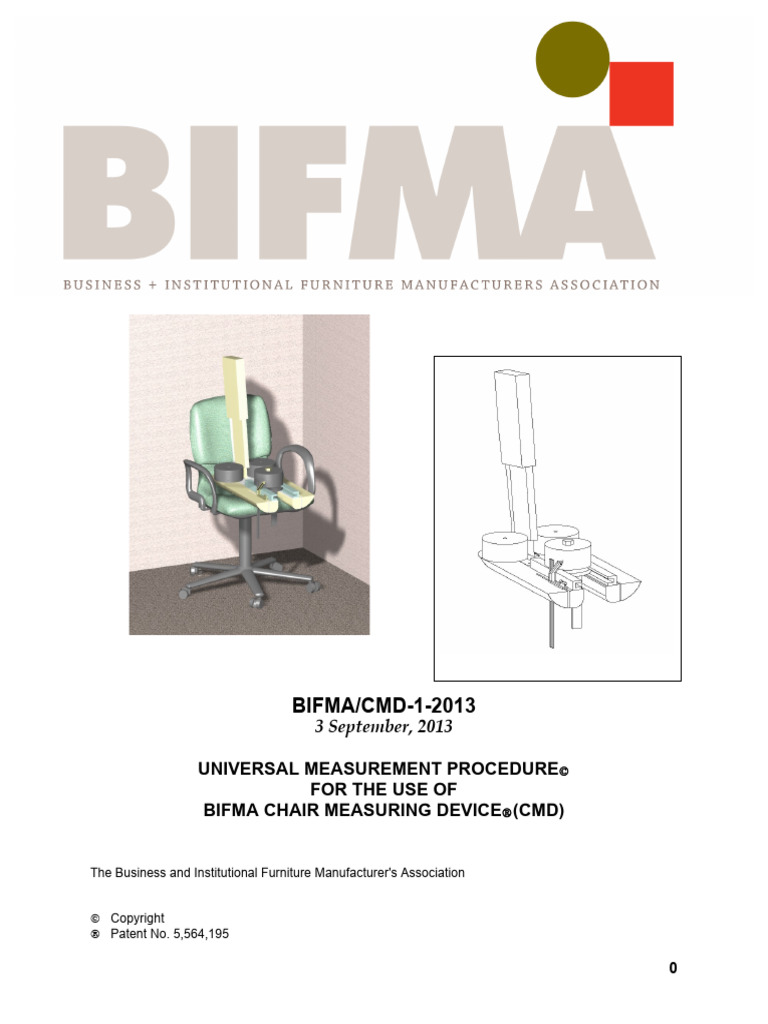 Bifma - CMD-1-2013 Universal Measurement Procedur For The Use of Bifma ...