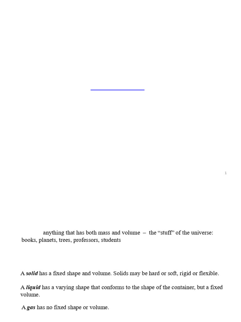 Chapter 1-Student | PDF | Fahrenheit | Significant Figures