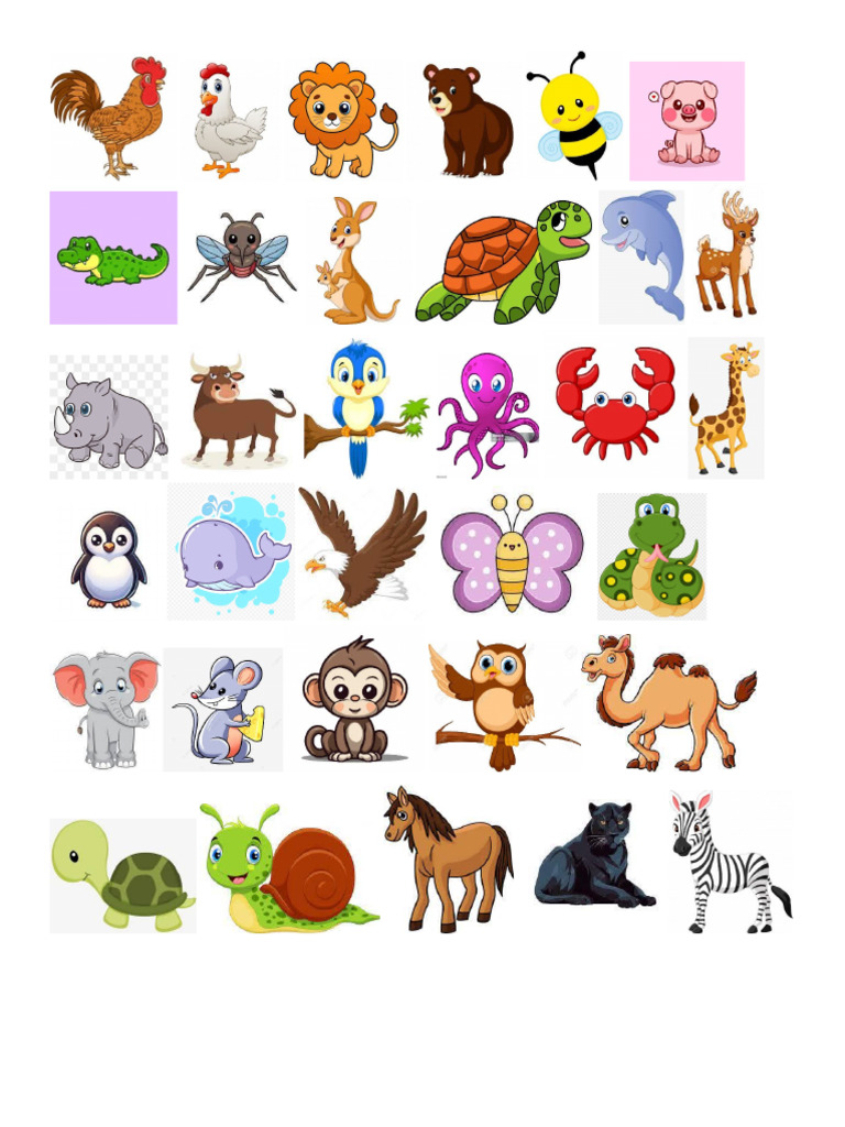 Lista de Animales Diversos y Exóticos | PDF