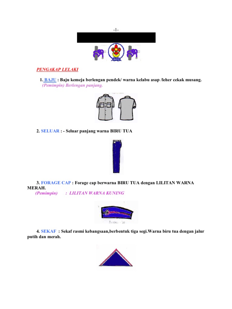 Pakaian Seragam Pengakap | PDF