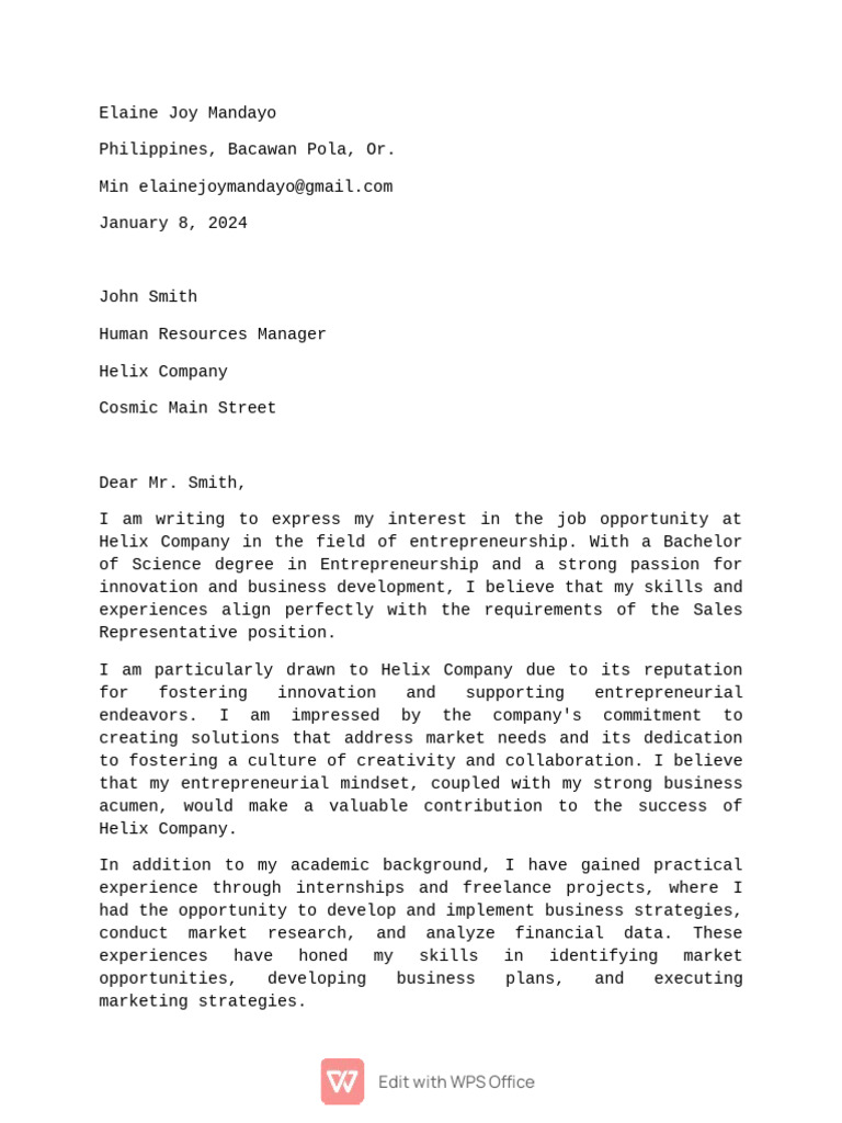 Application Letter(3) 072924 | PDF Application Letter(3) 072924 | PDF