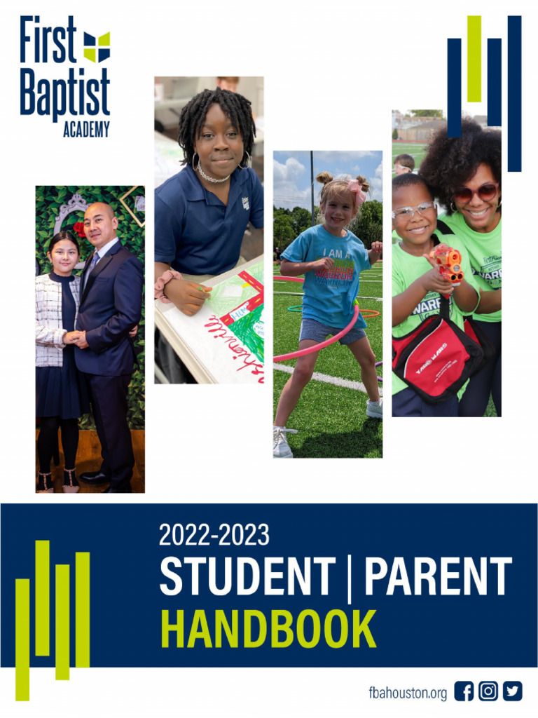 FBA Student Parent Handbook 2022-2023 | PDF | Homework | Schools