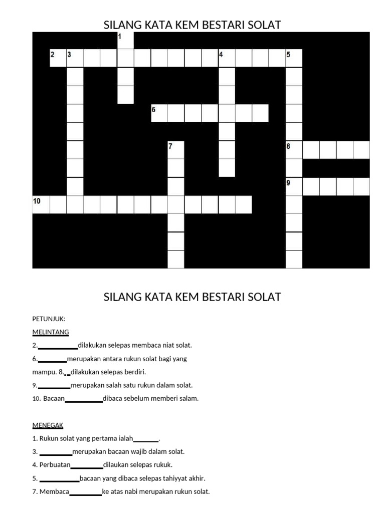 Silang Kata Kbs | PDF