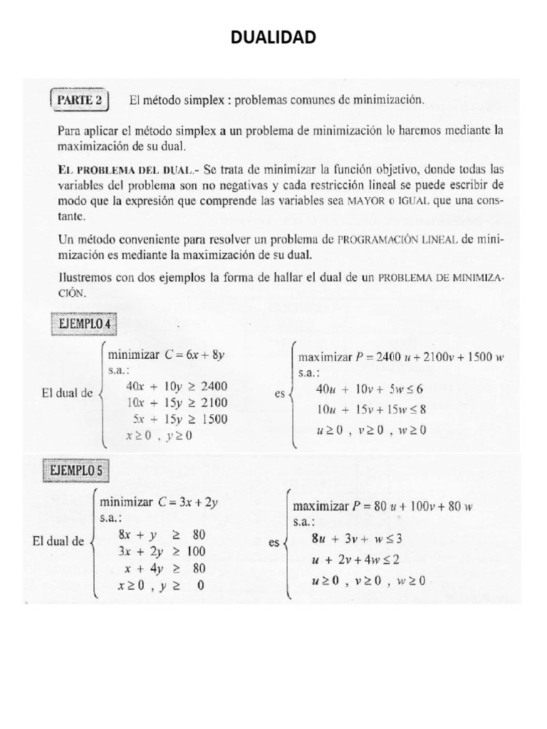 4.3 CAP 4 PARTE 3 SIMPLEX Dual | PDF