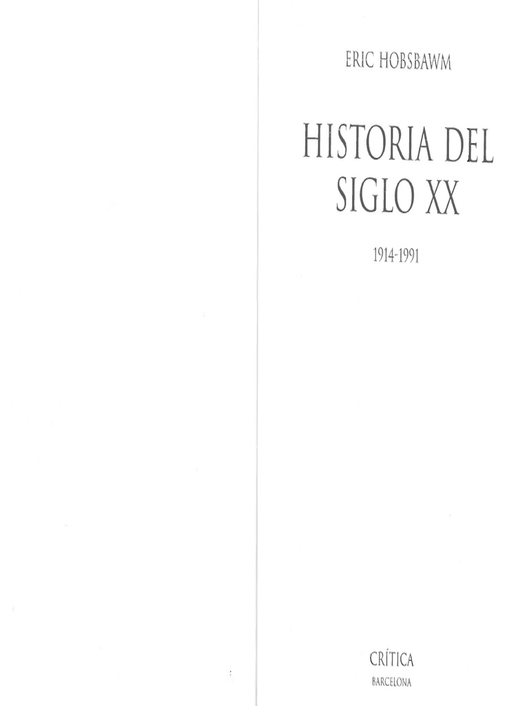 Hobsbawm | PDF