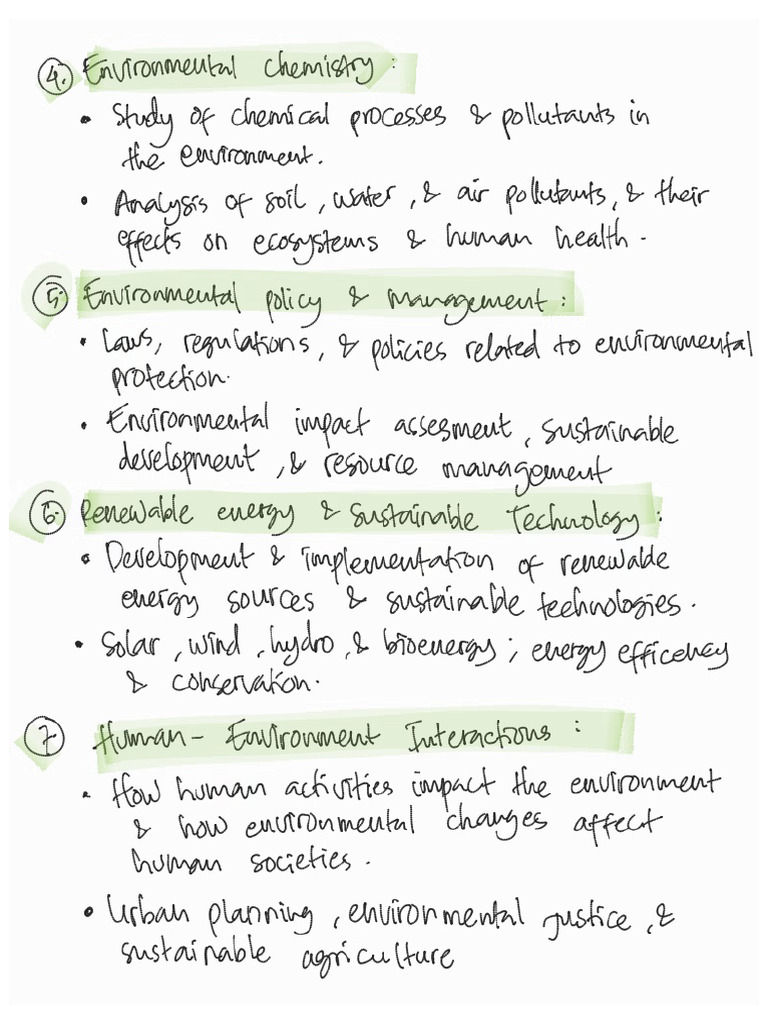 Environmental Science Scope 2 | PDF
