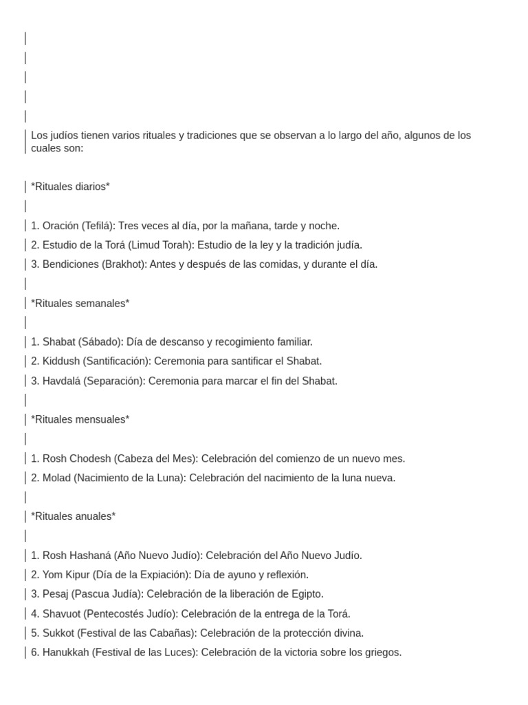 Información de los judíos_cop5 | PDF | Fiestas judías | Yom Kippur
