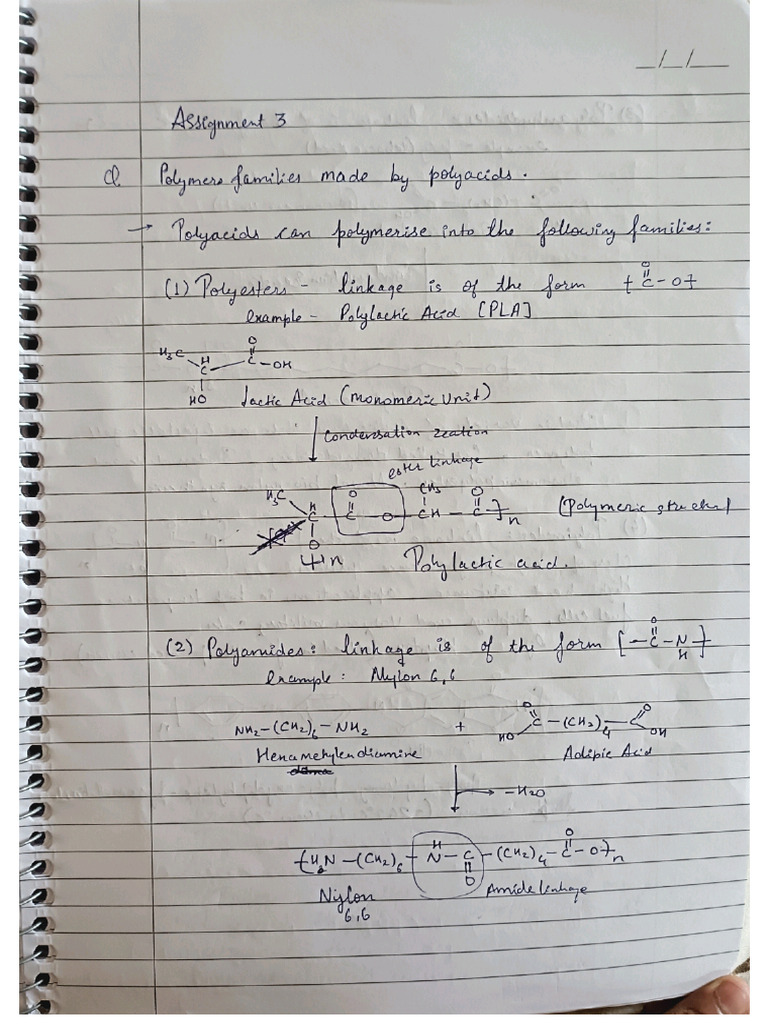 Some Notes On Chemistry of Polymer Chemistry | PDF