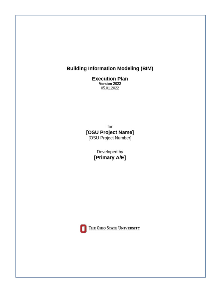 Ohio-State Bim Ep v2022 | PDF | Building Information Modeling | Computing