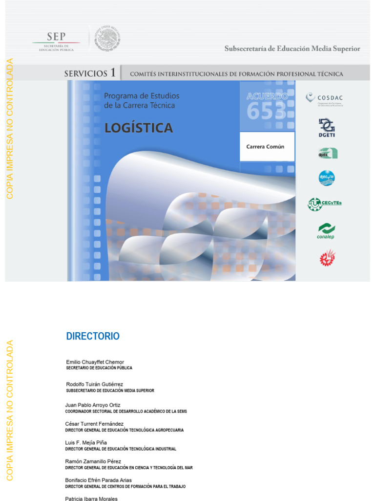 Formación Profesional en Logística | PDF | Logística | Desarrollo ...