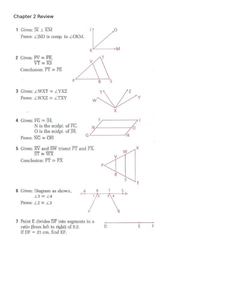 GH Chapter 2 Review | PDF