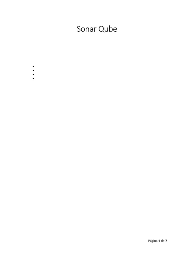 Evaluación de Código Estático - SonarQube | PDF | Java (lenguaje de programación) | Ventana ...