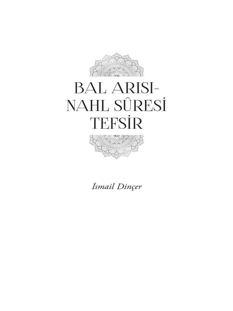 Bal Arisi Nahl Suresi Tefsir Id | PDF