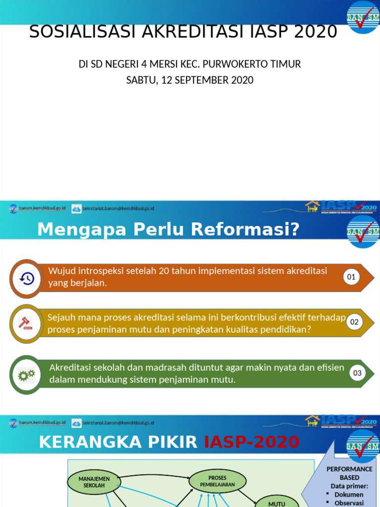 SOSIALISA AKRED IASP 2020 SDN 4 MERSI | PDF