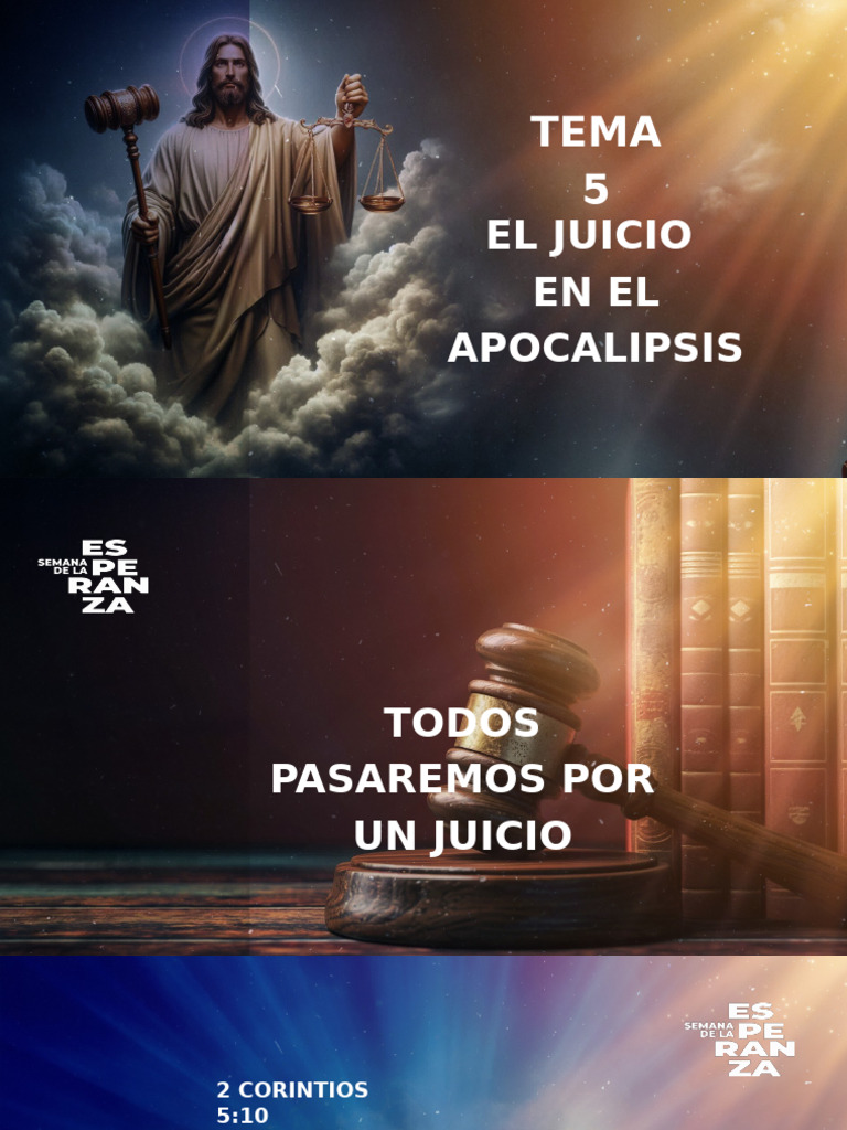 Juicio y Obediencia en el Apocalipsis | PDF | Pecado | Sacrificio