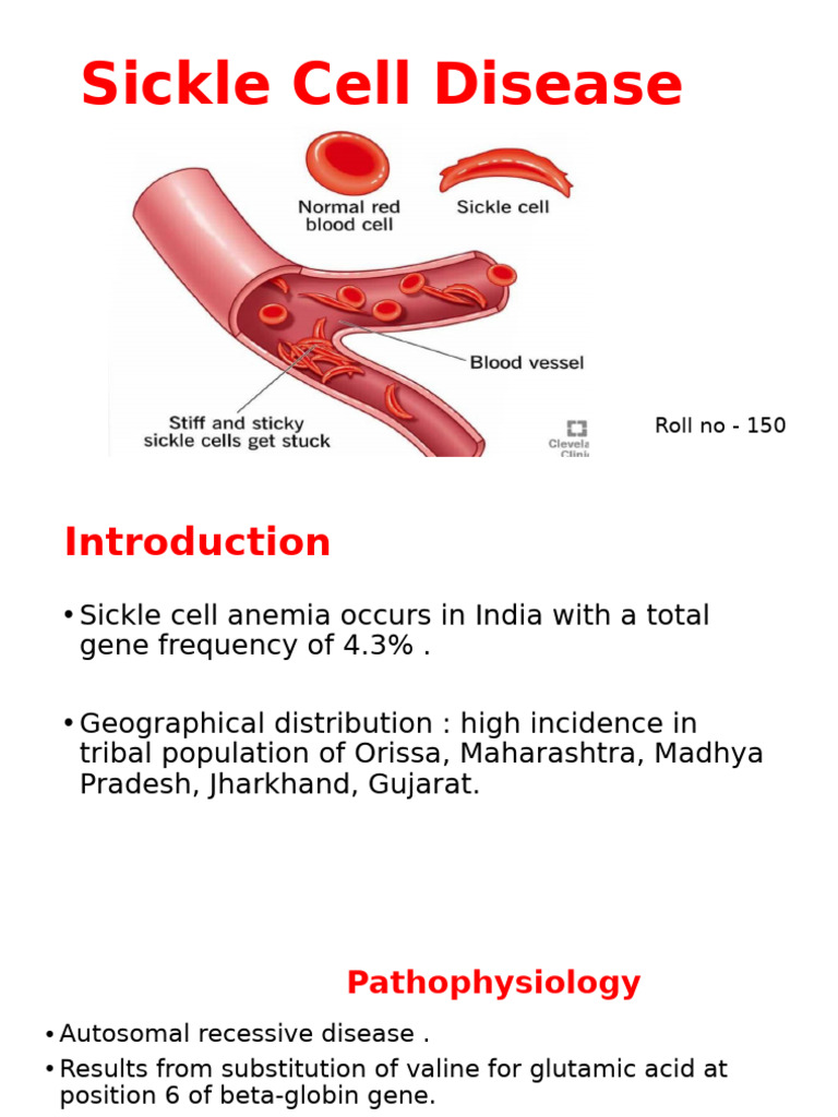 Sickle Cell Disease | PDF | Anemia | Causes Of Death