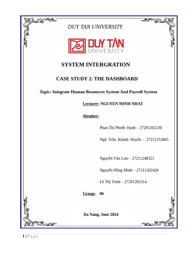Case Study2 - Group06 | PDF