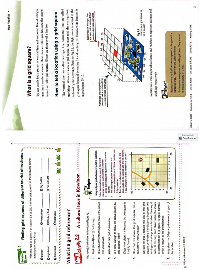 Interactive Geography Map Reading | PDF