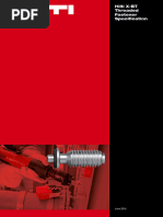 HILTI X-HSN-24-Product-Data | PDF | Sheet Metal | Screw