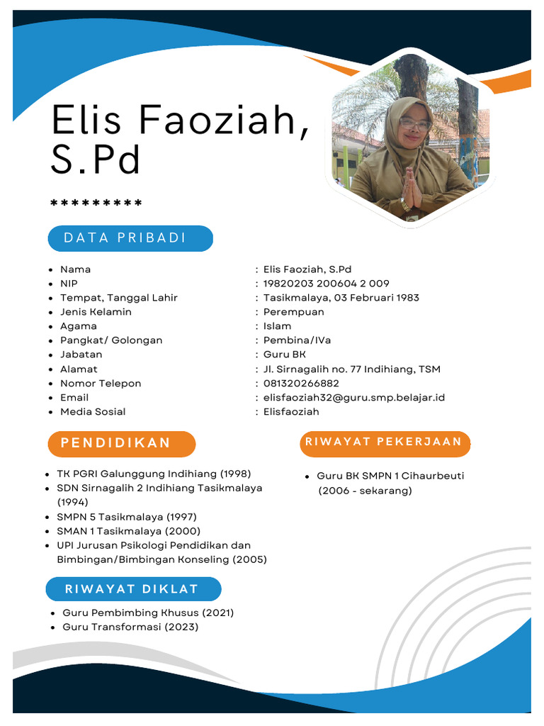 CV - Elis. A4 Document | PDF