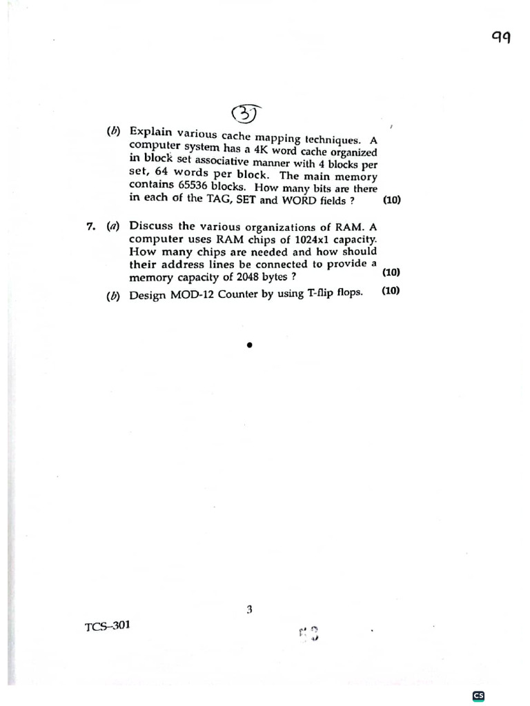 COA QUESTION previous year PAPER | PDF