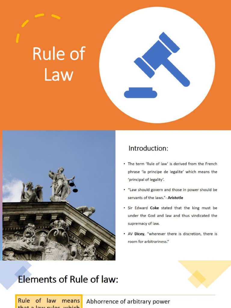 7. Rule of Law | PDF