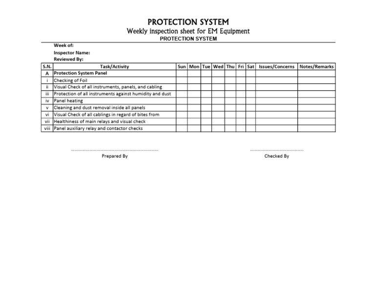 Protection System | PDF