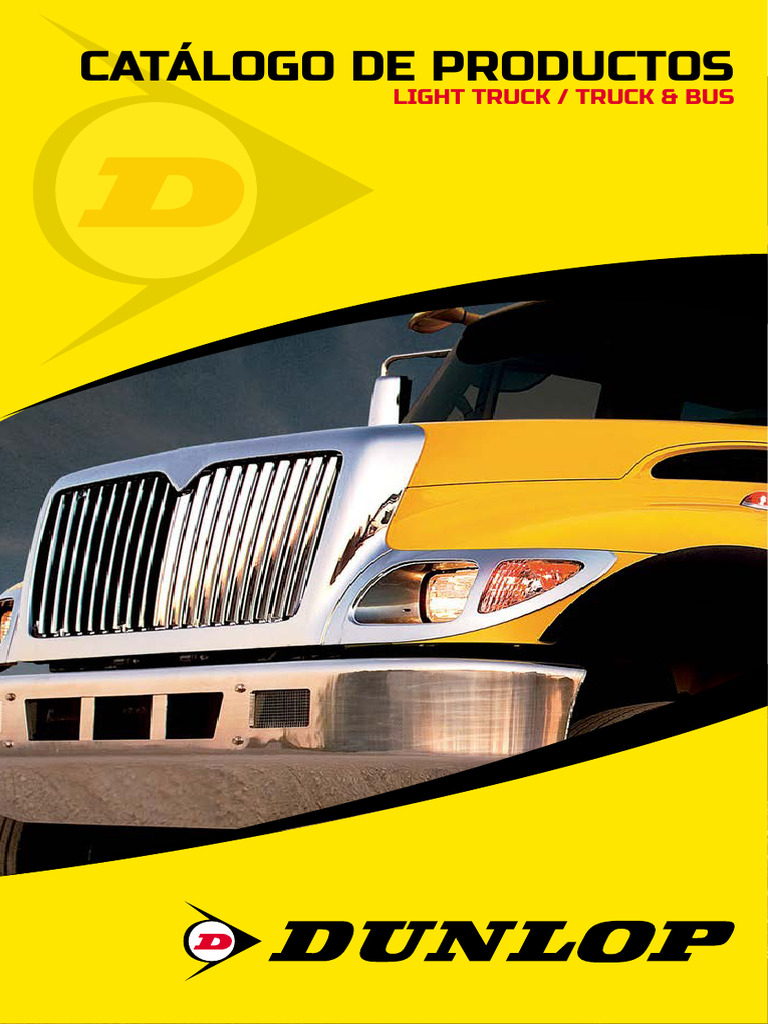 Catálogo de Neumáticos Dunlop 2023 | PDF | Neumático | Productos