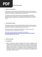 Shoprite's Recent CSR and CSI Initiatives | PDF | Corporate Social ...