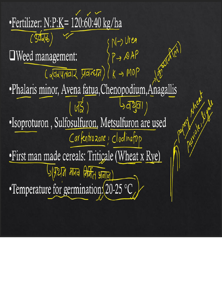 Agronomy lec 13 | PDF