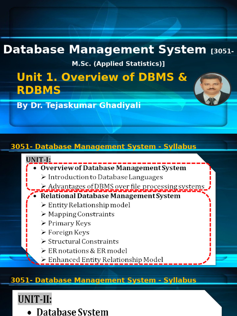 01_Introduction_to_DBMS | PDF | Sql | Databases