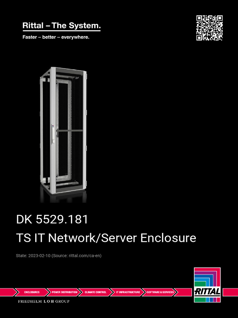 TS IT Network Enclosure DK 5529.181 | PDF | Door | Building Engineering
