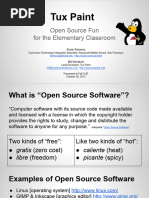 Tux Paint Basics | PDF