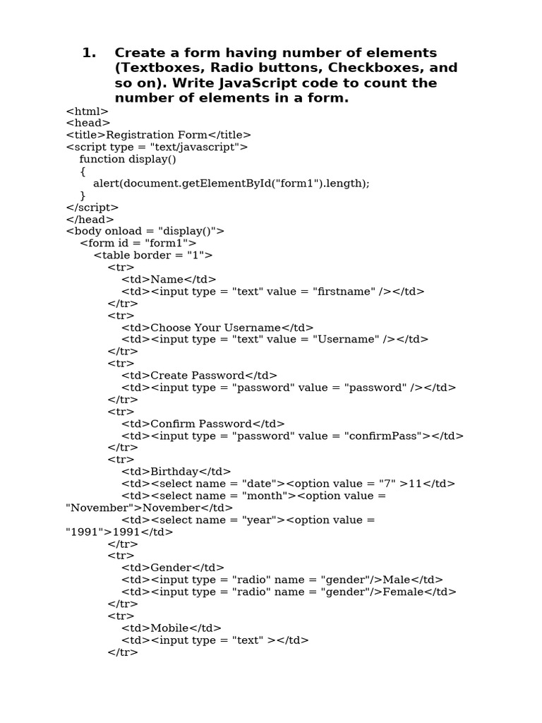 WT practical | PDF | Java Script | Computing WT practical | PDF | Java Script | Computing
