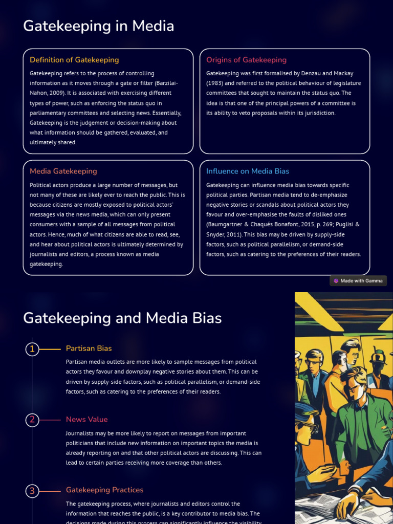 Gatekeeping in Media | PDF | Media Bias | Voter Turnout