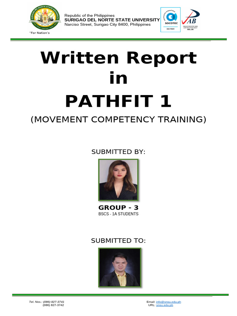 WRITTEN-REPORT-GUIDE-IN-PATHFIT-1 | PDF