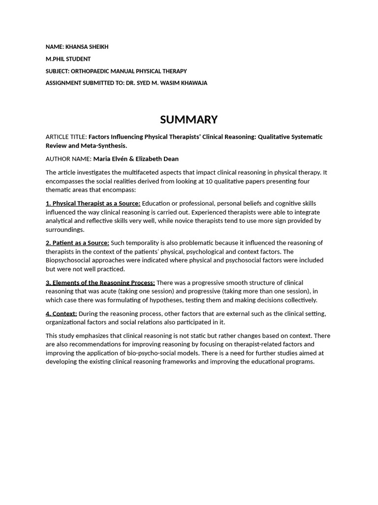Ompt Assignmnt Khansa | PDF