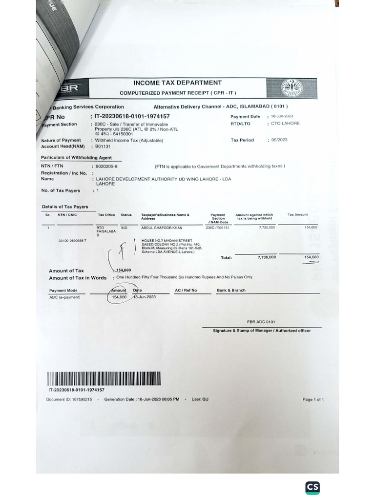 440M LDA Avenue 1 | PDF