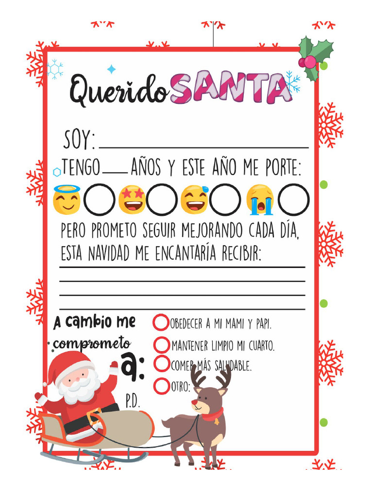 Carta A Santa | PDF