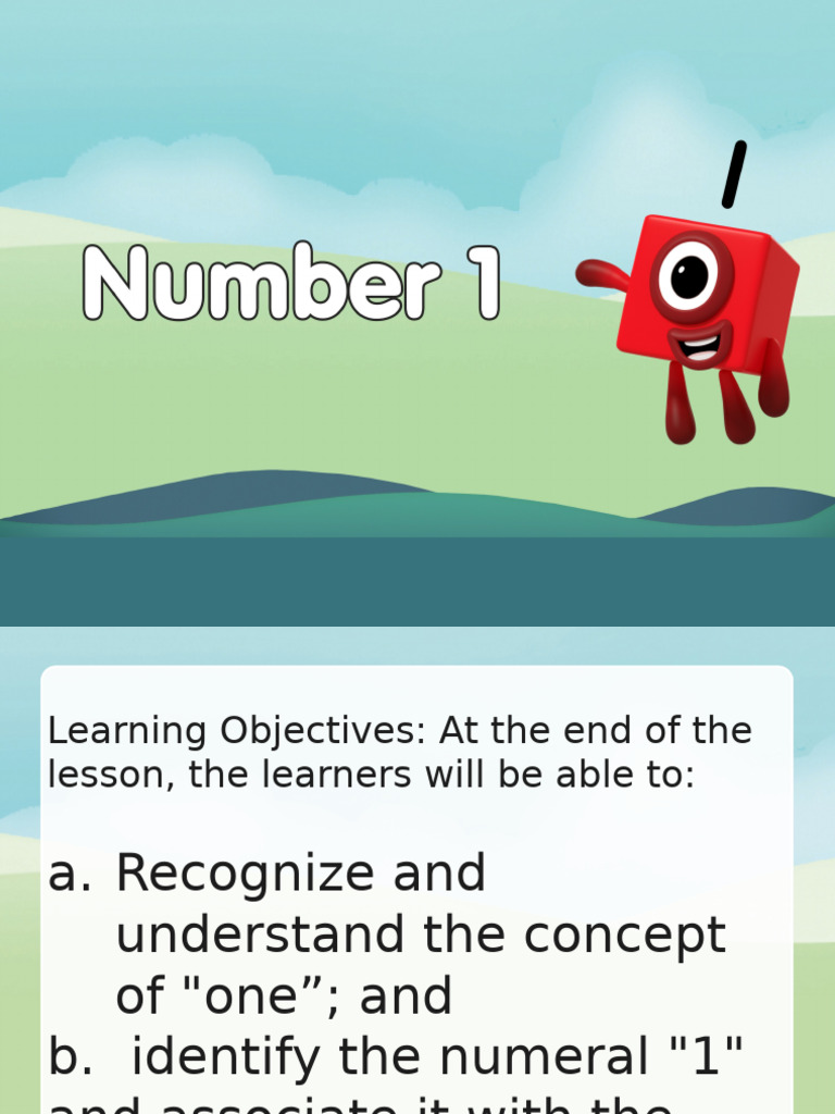 Q1 W4 Day 2-Math Number 1 | PDF