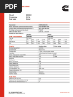 Cummins c150d5 Data Sheet PDF | PDF