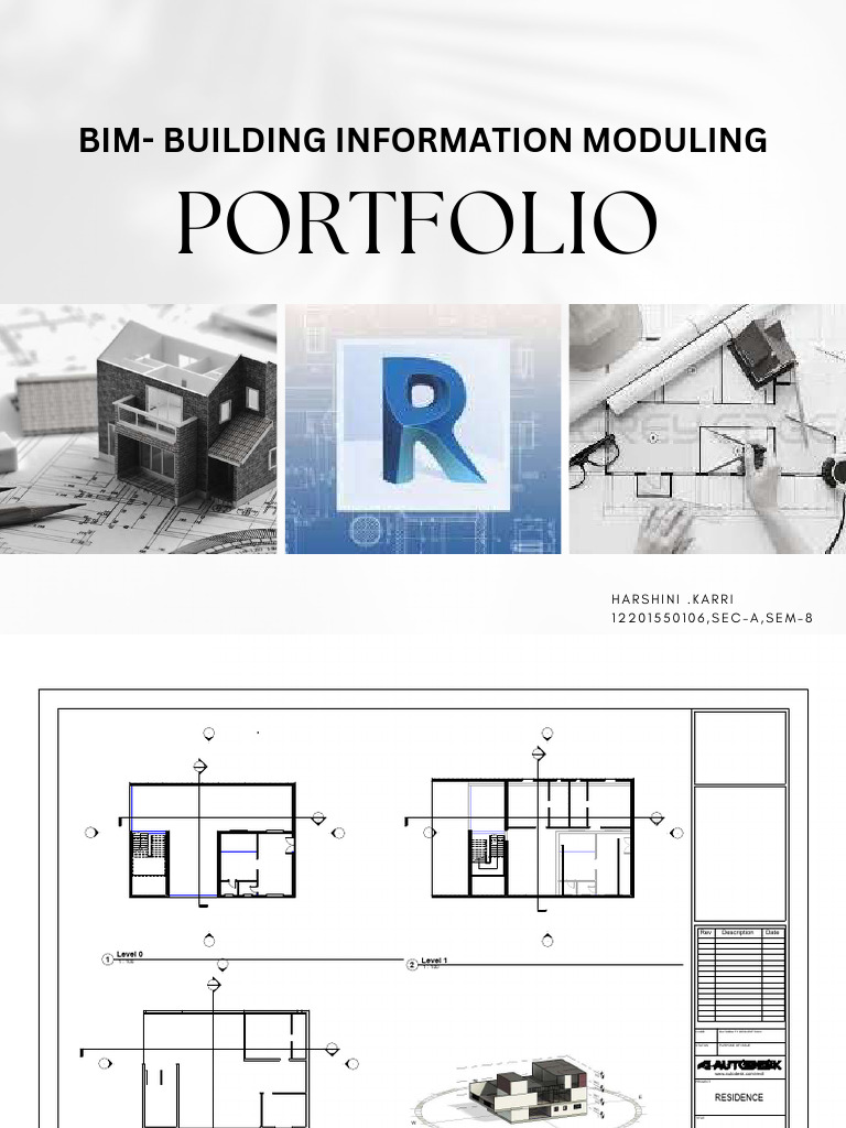 Revit Portfolio. (1) (1) Harshini - Compressed (1) - Pages | PDF ...