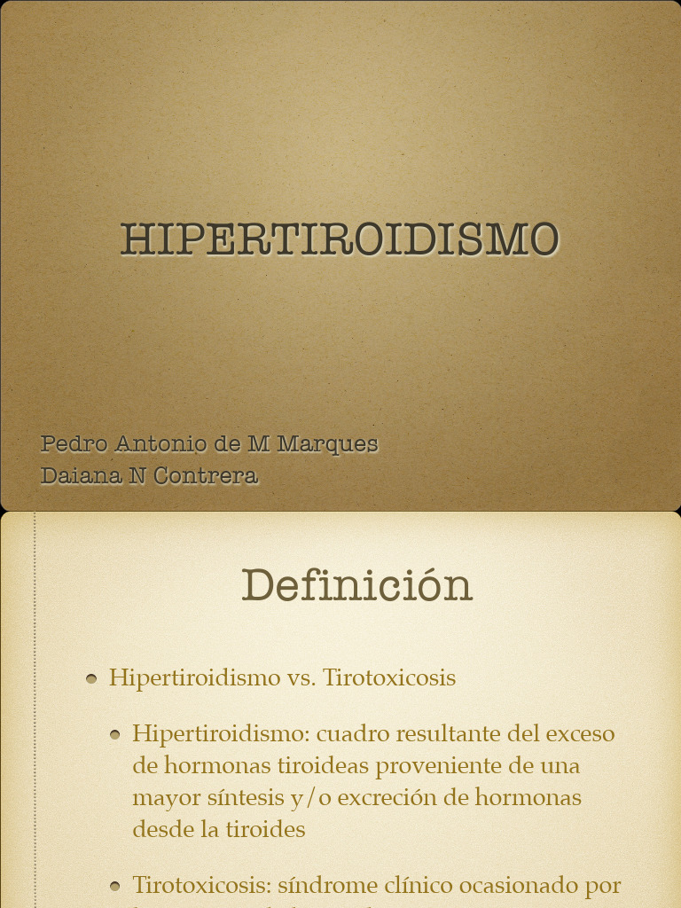 hipertiroidismo | PDF | Hipertiroidismo | Tiroides