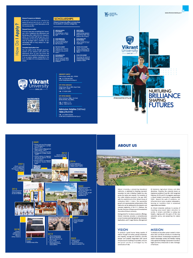 VU Brochure New 2024 | PDF