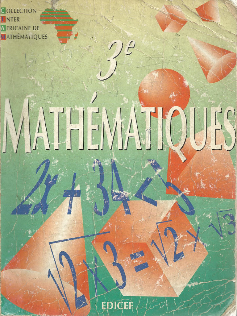 Livre de Mathématiques Ciam 3ème | PDF